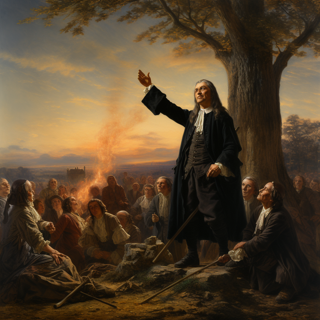 John Wesley in AI Art – Jamin Bradley